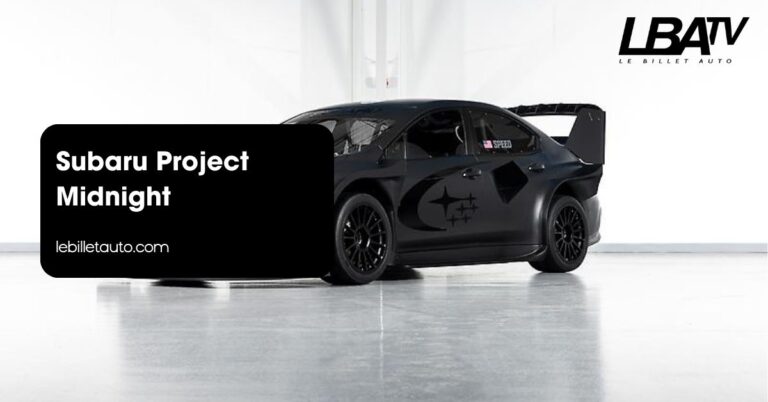 Découvrez le Subaru Project Midnight : Performance, Innovation et ...