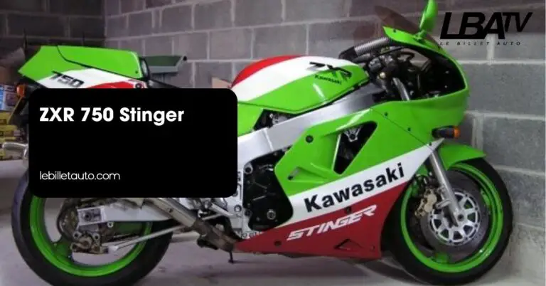 Découvrez la ZXR 750 Stinger : Performances et Design d'une Moto Légendaire - Le Billet Auto